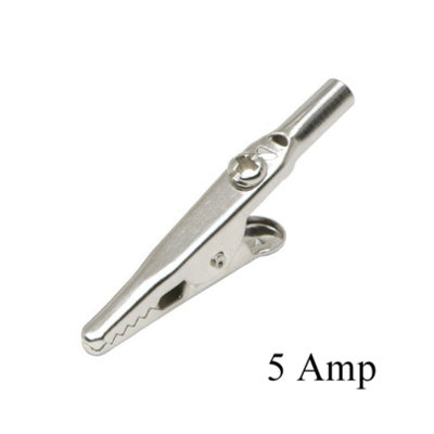 Home.smart 2 x Battery Crocodile Clips 50 Amp for Electrical Cable ...