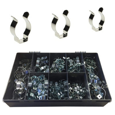 Home.smart 240 x Assorted Narrow Base Tool Spring Terry Clips/Heavy ...