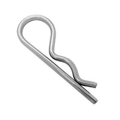 Home.smart 5 x Brake Pad Retaining R Clips 4-5mm Steel Spring Pins for ...