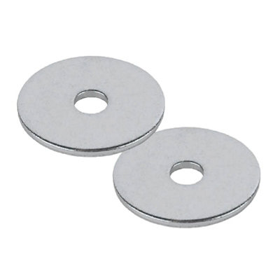 Home.smart 50 x Steel Penny Repair Washers M10 x 50mm for Nuts, Bolts ...