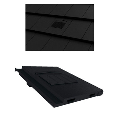 HOME.SMART BLACK MARLEY MODERN, MINI STONEWOLD NON-PROFILE ROOF VENT ...