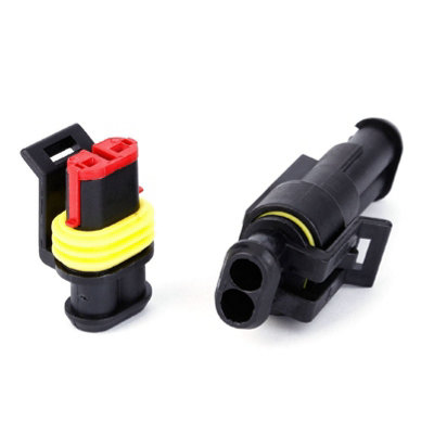 Home.smart Waterproof 2 Way Pin Electrical Wire Joint Superseal Connector