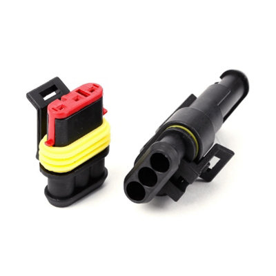 Home.smart Waterproof 3 Way Pin Electrical Wire Joint Superseal Connector