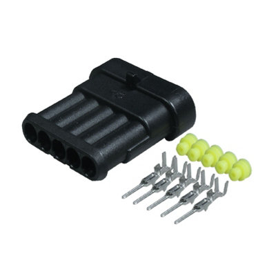Home.smart Waterproof 5 Way Pin Electrical Wire Joint Superseal Connector