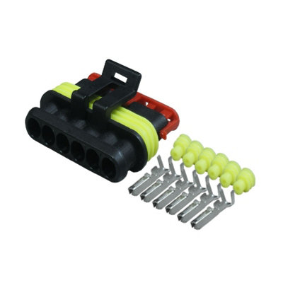 Home.smart Waterproof 6 Way Pin Electrical Wire Joint Superseal Connector