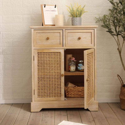 HOME SOURCE CARNFORTH FULLY ASSEMBLED 2 DRAWER SIDEBOARD CUPBOARD ...