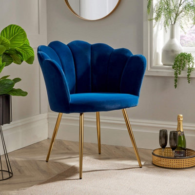 Scallop occasional chair store
