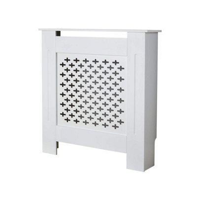 Home Source Crofton Small White Radiator Cover Unit