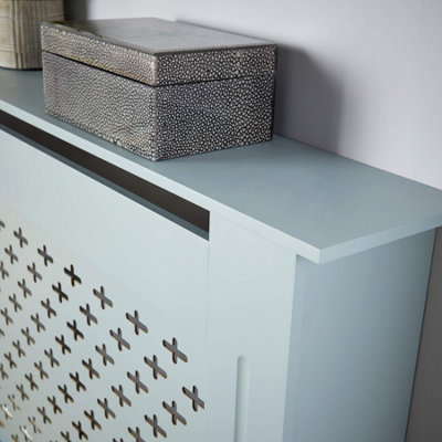 Home Source Crofton XL Grey Radiator Cover Unit at B&Q