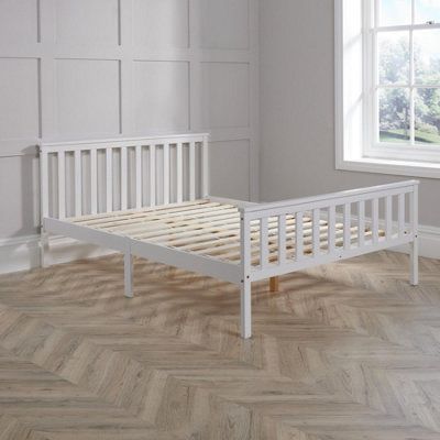 Home Source Florida 4ft Small Double White