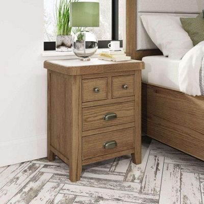 4 drawer bedside table store