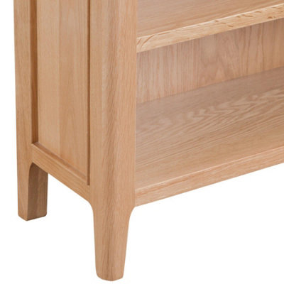 Home Source Natland Fully Assembled Solid Wood with Oak Veneer Small ...