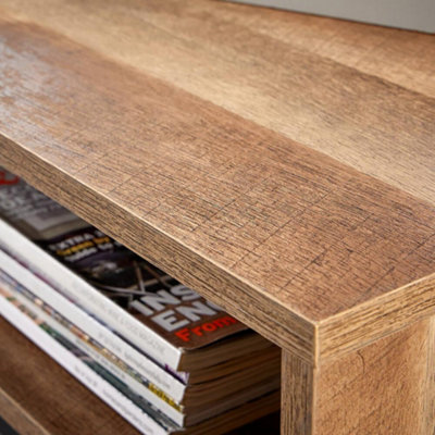 Home Source Oakmere 1 Drawer Coffee Table Natural