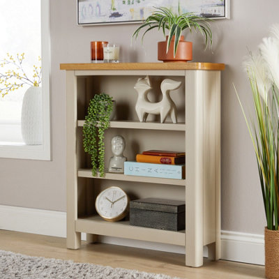 Home Source Ramsgate Fully Assembled Solid Wood with Oak Veneer Small ...
