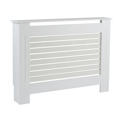 Home Source York Medium Radiator Cover White