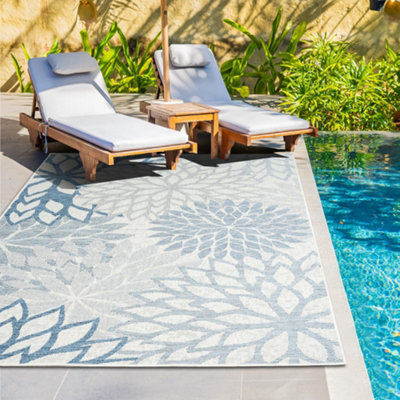 Homeart Outdoor Indoor Rug, Easy Clean, UV Weather Resistant Rug for ...