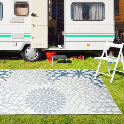 Homeart Outdoor Indoor Rug, Easy Clean, UV Weather Resistant Rug for ...