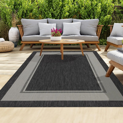 HomeArt Outdoor Rugs Easy Cleaning Area Rugs for Balcony,Garden,Picnic ...