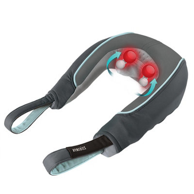Homedics Shiatsu Massager Heat Rotating Massagers for Neck Back and ...