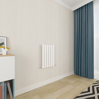 Homefast Bathrooms Designer Flat Radiator White 600x408mm Single High ...
