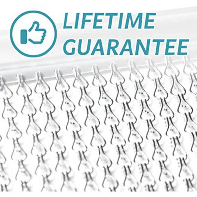 Homefront Aluminium Fly Screen Heavy Duty Chain Curtain - Protects ...