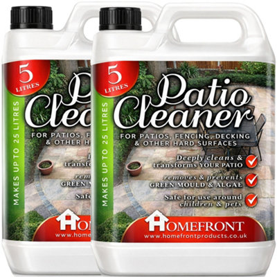 Homefront Patio Cleaner - Concentrated Formula to Remove Dirt, Grime ...