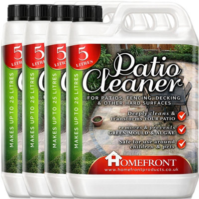 Homefront Patio Cleaner - Concentrated Formula to Remove Dirt, Grime ...