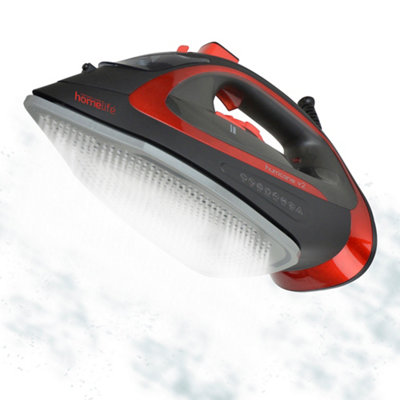 HomeLife 'Hurricane v2' 3200w Steam Iron - Ceramic Soleplate