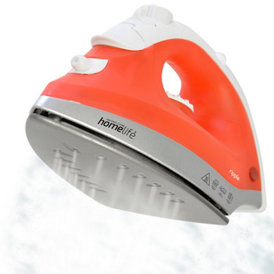 HomeLife 'Ripple' 1200w Steam Iron - Non-Stick Soleplate