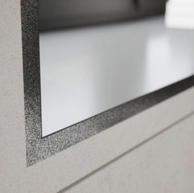Homelux Industrial Hammered Straight Edge Tile Trim for tiles up to 9mm ...