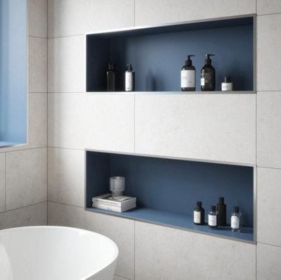 Homelux Silver Straight Edge Tile Trim for tiles up to 9mm - Value pack ...