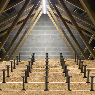 Homemate Loft Board Stilts 50mm - 24pk