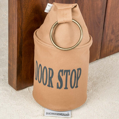 Homescapes Heavyweight Filled Fabric Door Stop