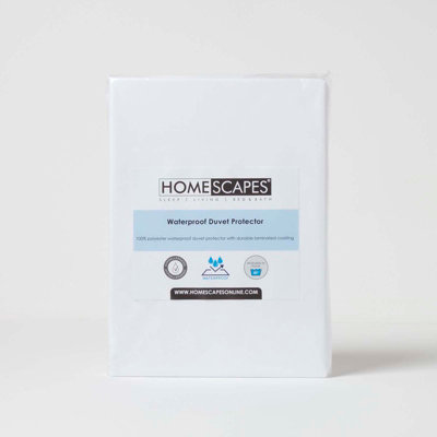 Homescapes Polypropylene Waterproof Duvet Protector, King