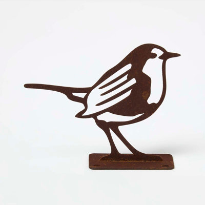 Homescapes Steel Robin Fence Topper