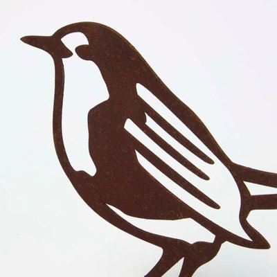 Homescapes Steel Robin Fence Topper