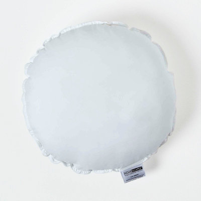 Homescapes Super Microfibre Round Shaped Cushion Pad - Cushion Filler ...