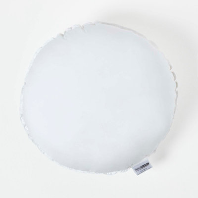 Homescapes Super Microfibre Round Shaped Cushion Pad - Cushion Filler ...