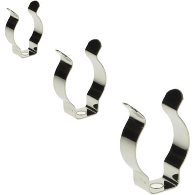 HomeSmart 10 Pack Tool Spring Terry Clips, Wall Mounted Easy Fitting ...