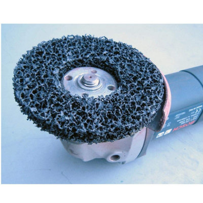 HomeSmart 100mm Paint & Rust Removal Wheel for Angle Grinder - Durable ...