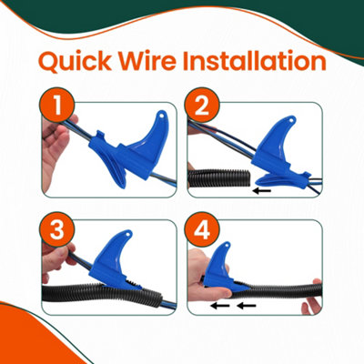 HomeSmart Opening Tool for Split Conduit & Cable Installer 6mm to 15mm ...