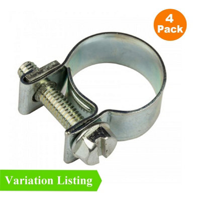 Homesmart Stage-A77-Var 4 x Mini Fuel Line Jubilee Hose Clips Clamps ...