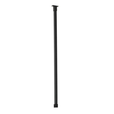 HomeStyleStore Black 820mm Ceiling Mounted Wet Room Shower Enclosure ...
