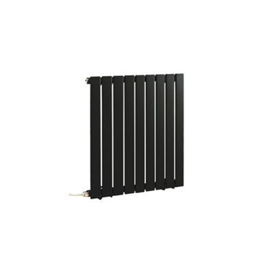 HomeStyleStore Black Single Flat Panel Electric Horizontal Designer ...