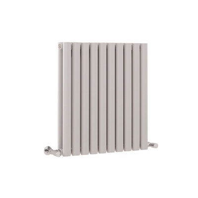 HomeStyleStore Light Grey Horizontal Double Oval Panel Designer ...