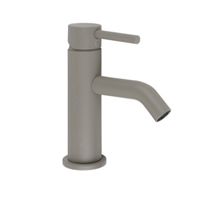 HomeStyleStore Pebble Mono Bathroom Basin Mixer Tap Lever Handle