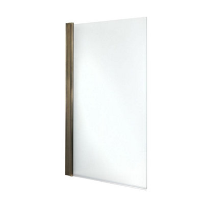 HomeStyleStore White 1700 x 750mm Bathroom Single Ended Shower Bath ...