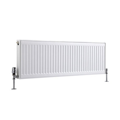 HOMESTYLESTORE WHITE TYPE 22 DOUBLE PANEL HORIZONTAL CONVECTOR RADIATOR ...
