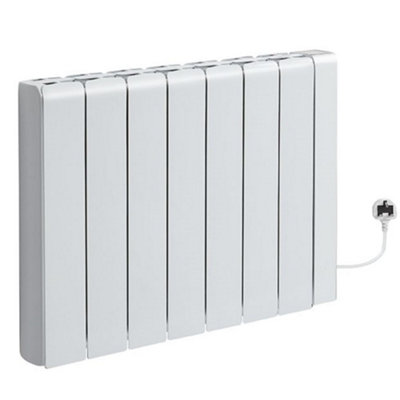 HomeStyleStore White UK Plug In Ceramic Core WiFi Smart Electric Heater ...