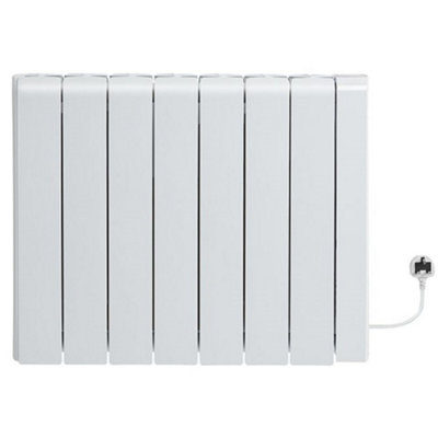 HomeStyleStore White UK Plug In Ceramic Core WiFi Smart Electric Heater ...